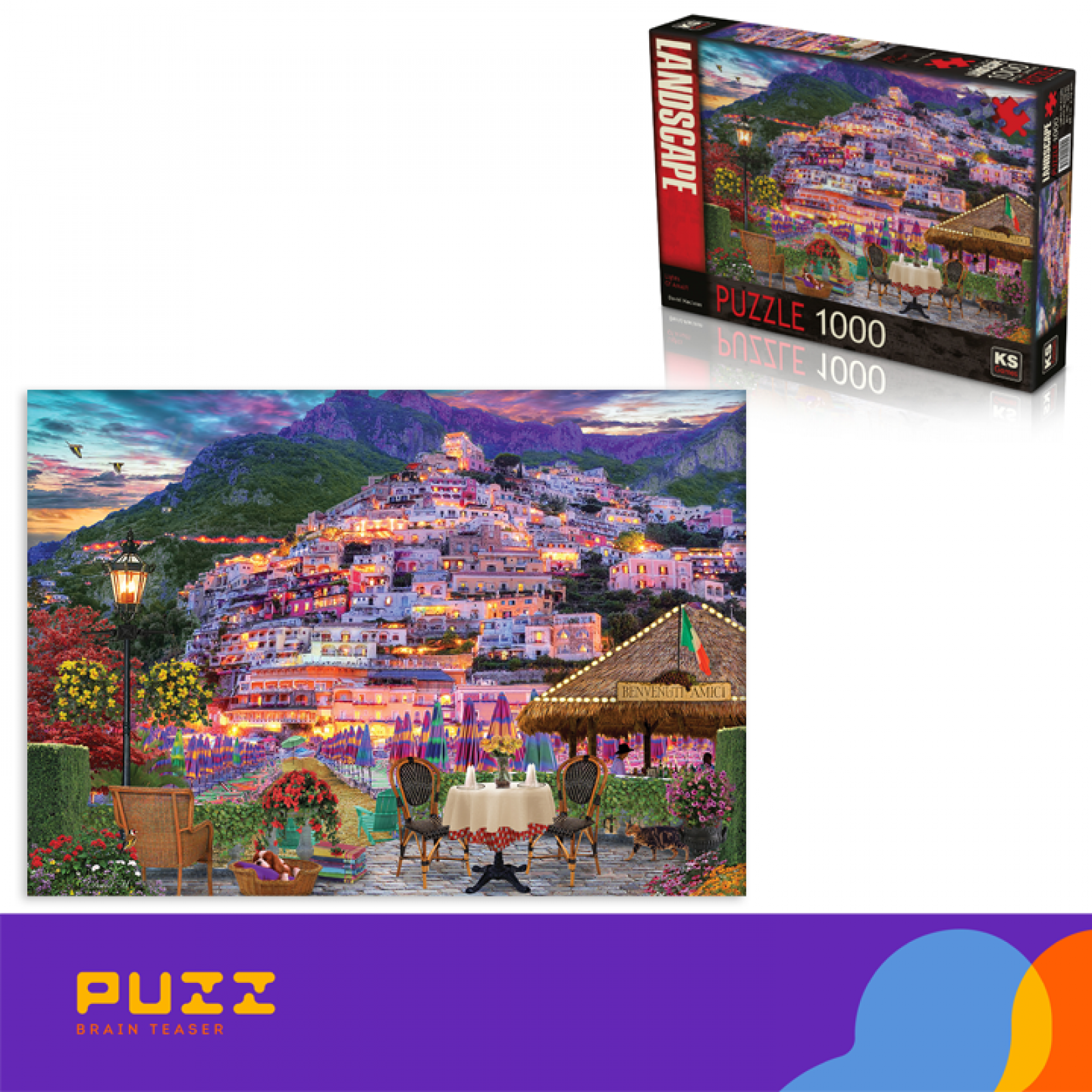 1000 დეტალიანი ფაზლი - ფაზლების დიდი არჩევანი