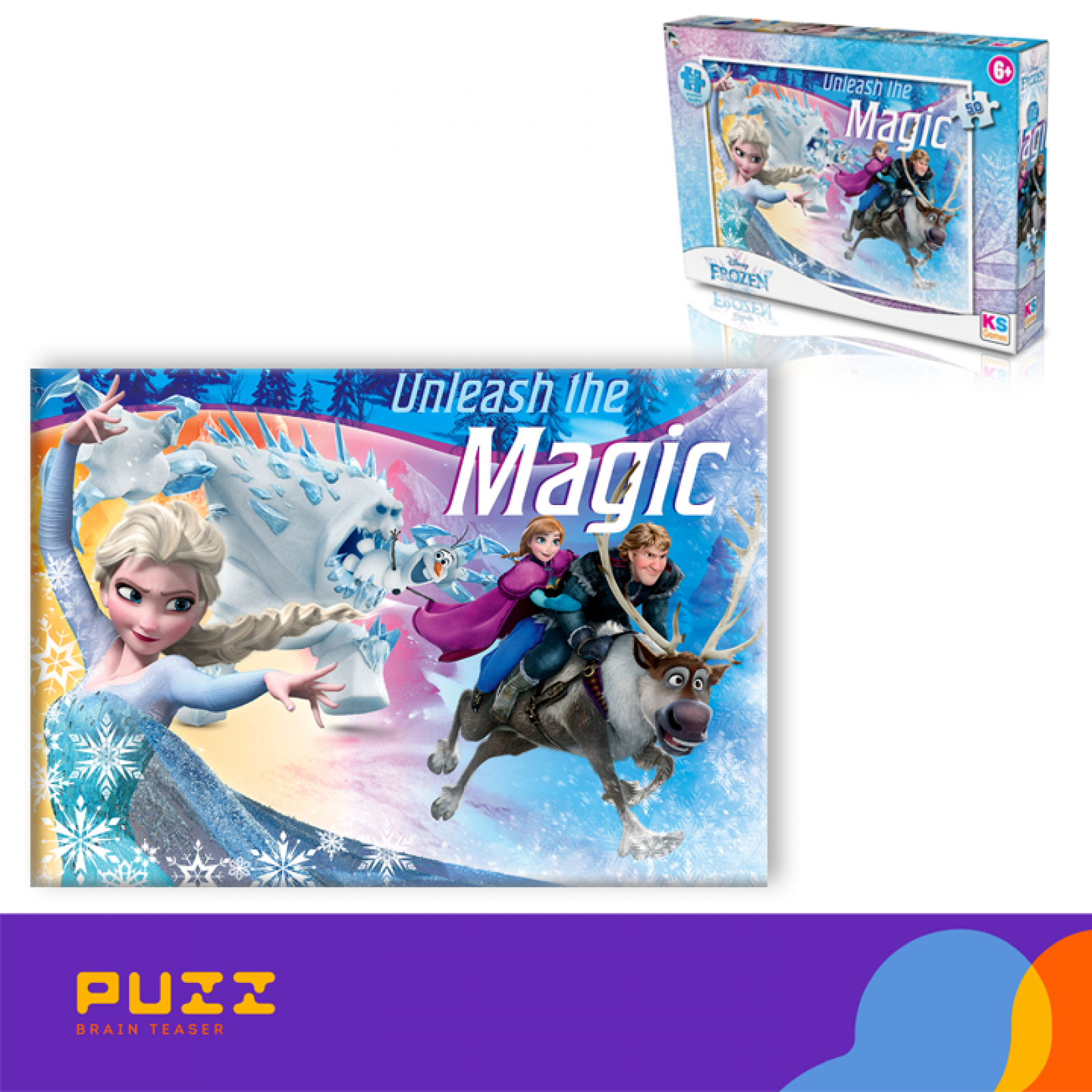 50 დეტალიანი ფაზლი - საბავშვო ფაზლების დიდი არჩევანი