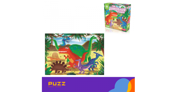 Jumbo ფაზლი დინოზავრებით | საგანმანათლებლო ფაზლები ბავშვებისთვის | Puzz.ge