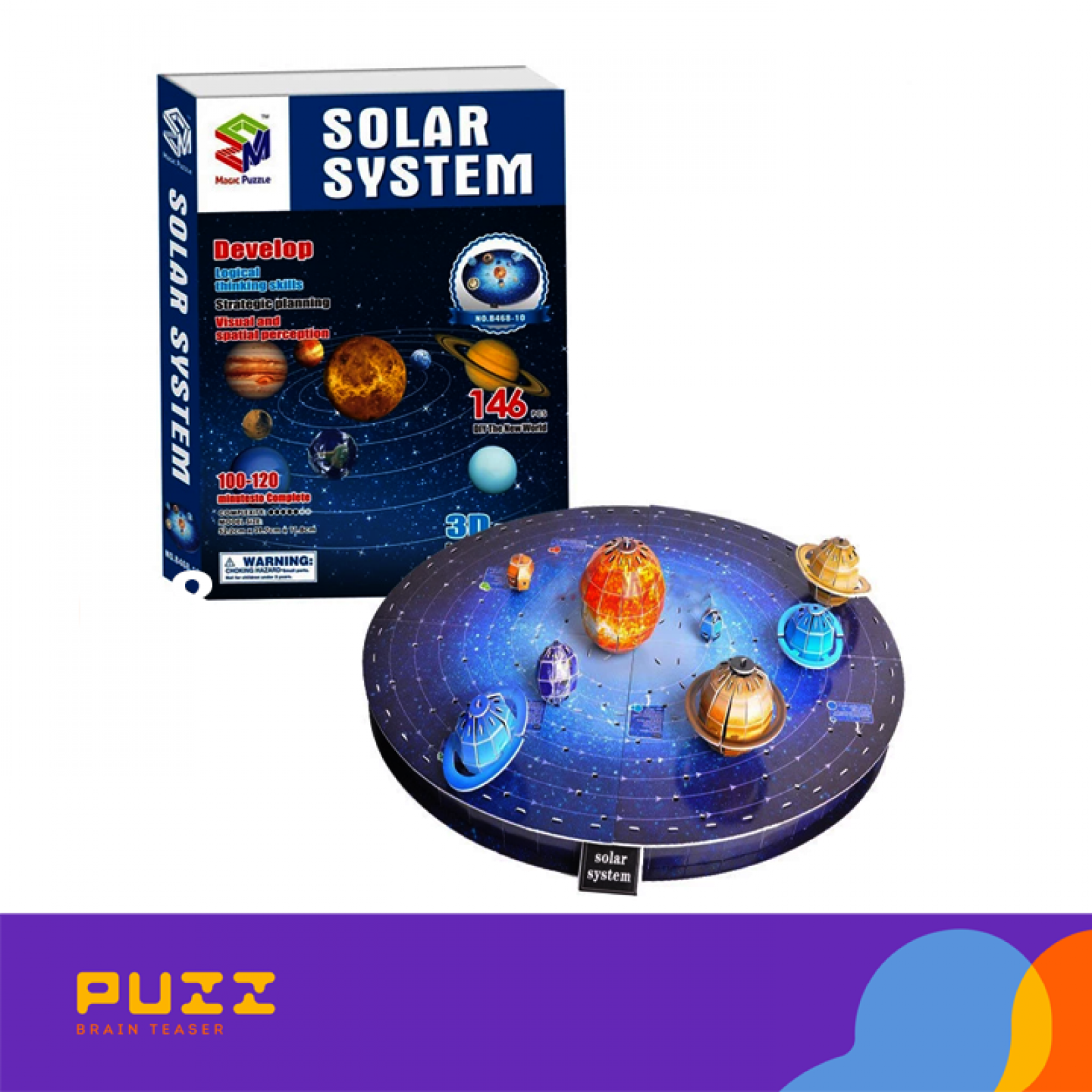 Jumbo Puzzle - Solar System | Educational Kids Puzzle | Puzz.ge